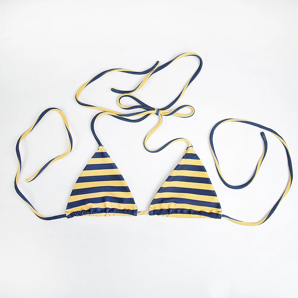 Low MOQ Factory Custom Mini Thin String Halter Thong Bikini Set Hot ...