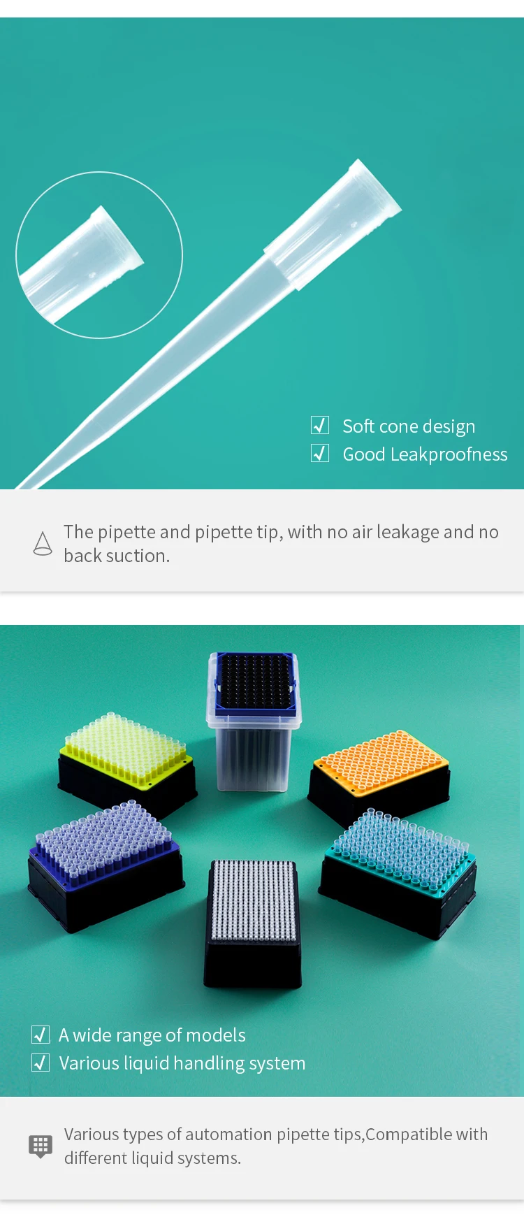 Low Retention 25ul 30ul 50ul 175ul 235ul 1000ul Perkin Elmer ...