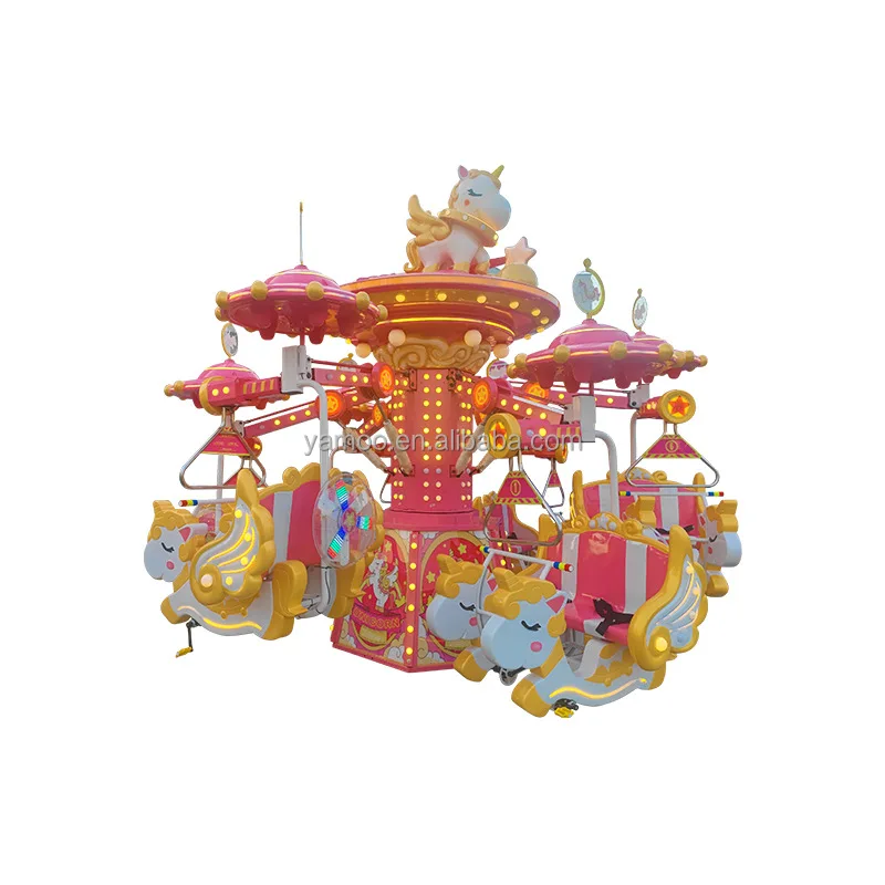 Yamoo Bee Theme Spin Ride Carousel Ride Park - Buy Amusement Rides ...