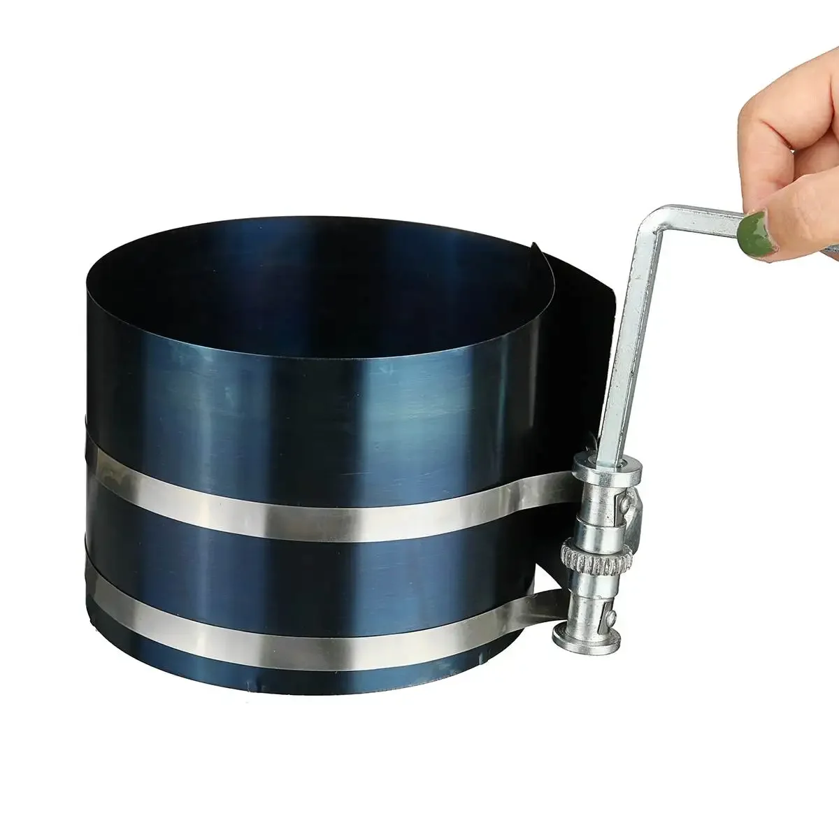 3'' 6''Car Engine Piston Ring Compressor Tool Installer Band Ratcheting ...