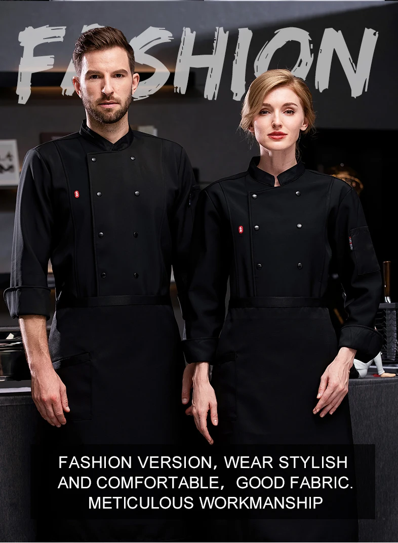 Indian Chef Coat - Italian Restaurant Uniforms for Women