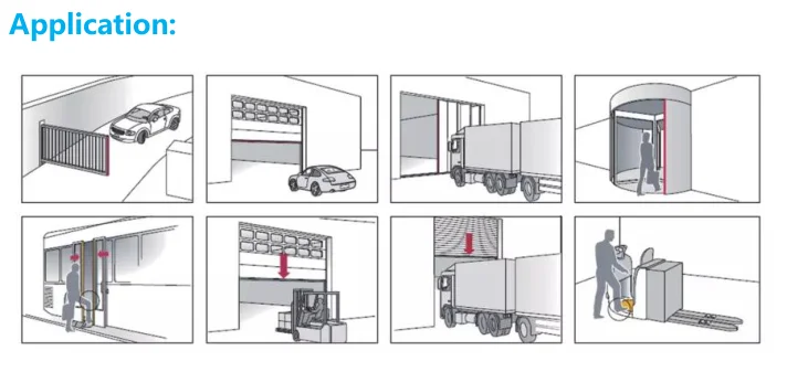 Safety Edge Sensor for Sliding Gates & Roller Gates