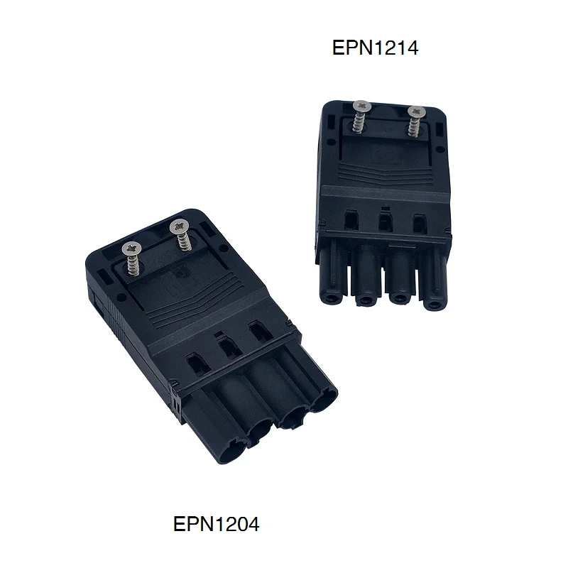 VDE Approval EPC Male Female Connector Plastic Electrical Quick Wire ...