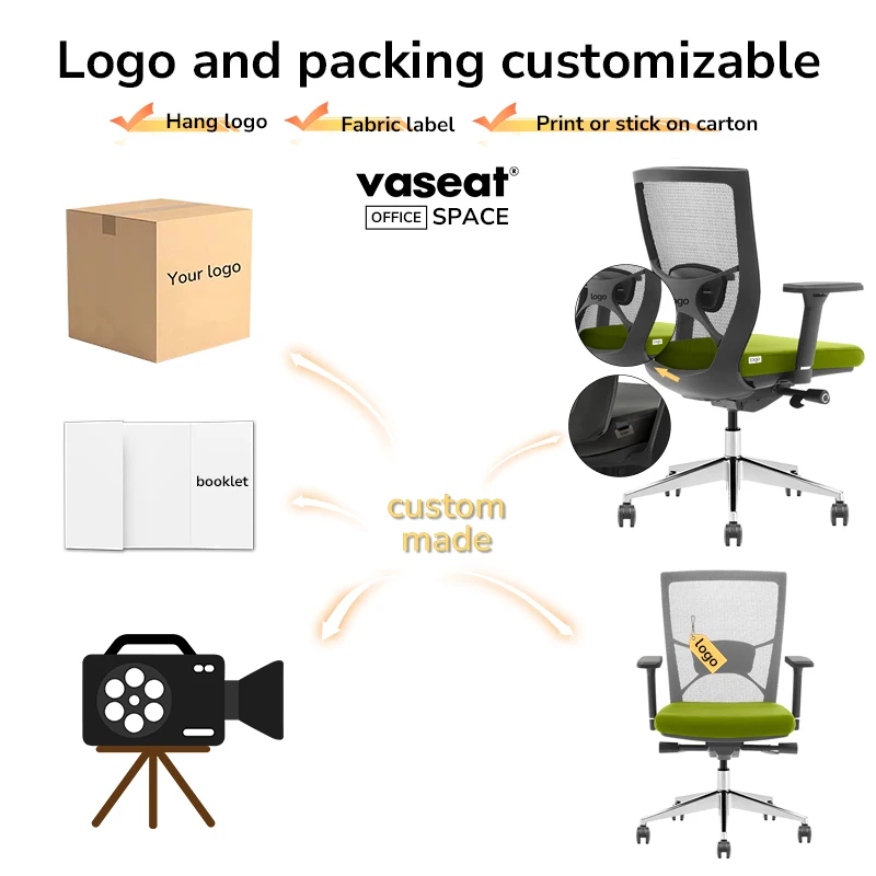 Ergonomic Mesh Teller Chair - Adjustable & Durable Office Furniture