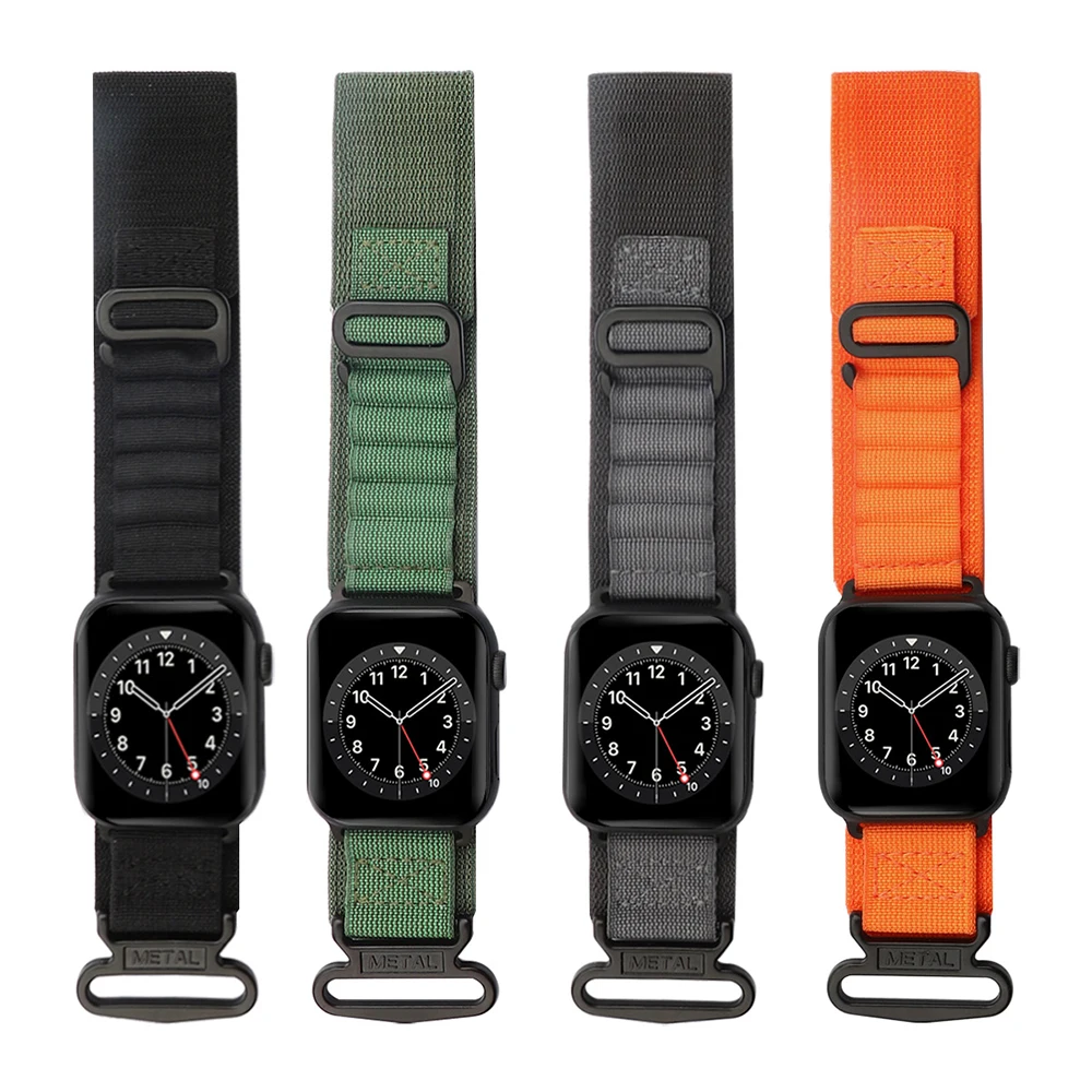 Alpine Loop Nylon Bracelet For I Watch 6 7 8 For Apple Watch Ultra 49mm ...