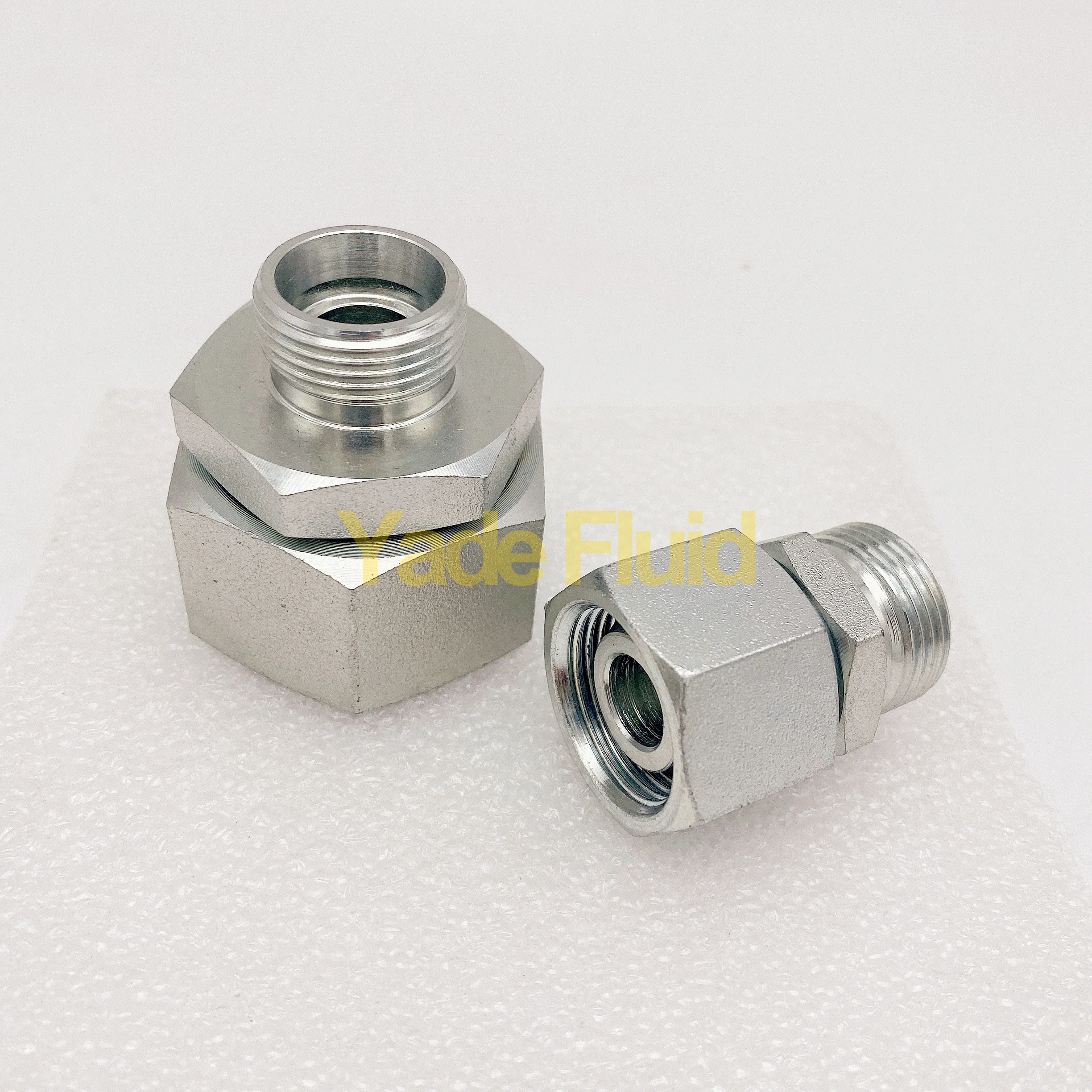 2C-22减速器管适配器旋转螺母压力垫圈软管适配器JIC ORB NPT液压适配器| Alibaba.com