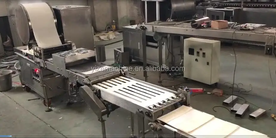 Spring Roll Samosa Pastry Flour Sheet Making Machine