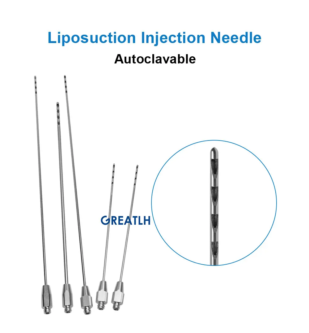 Liposuction Surgical Instrument Luer Lok Cannula Lipo Needle ...