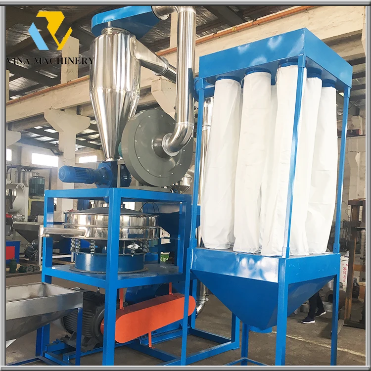 Automatic Plastic PP PE LLDPE PVC EVA Grinding Milling Machine ...