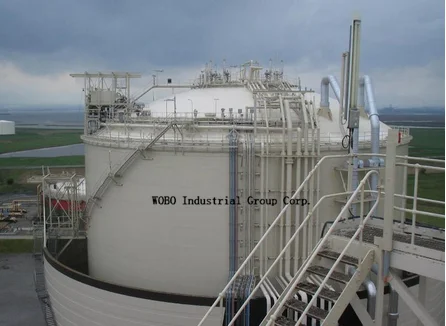 Large External Hydrogen Storage Tank Project - Flat Bottom Cryogenic ...