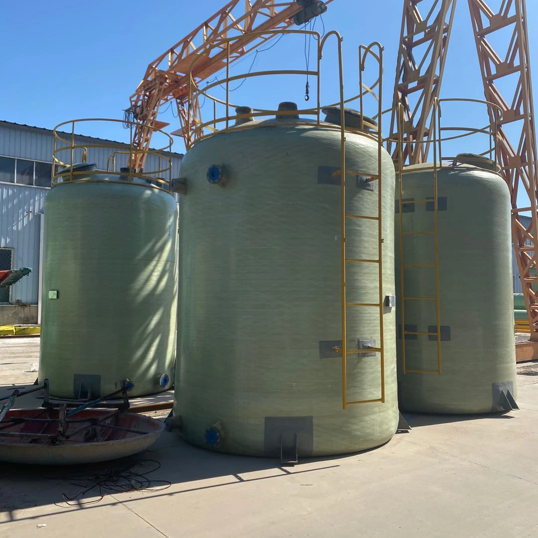 Hot Resistance FRP GRP Fiberglass Horizontal Storage Tank Industrial ...