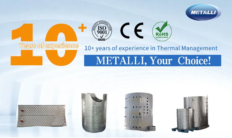 Stainless Steel Dimple Plate Evaporator Used in the Industrial Machine ...