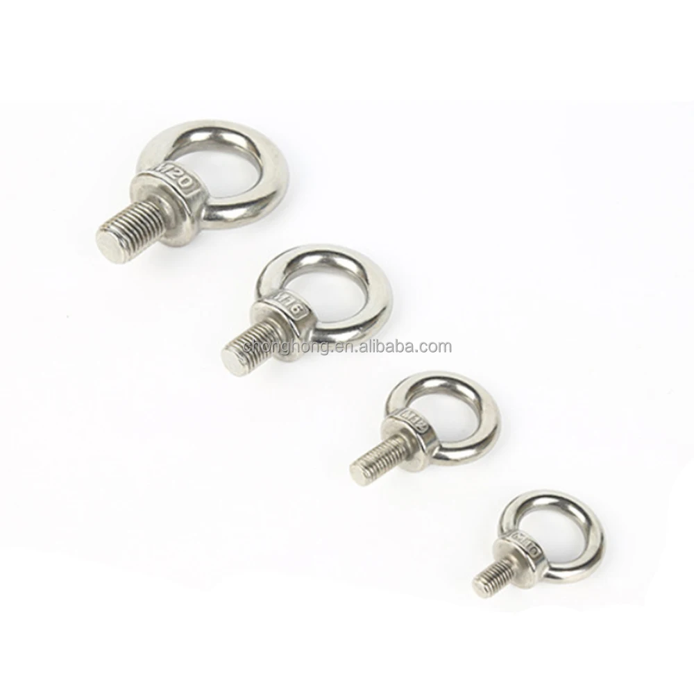 M6 to M36 Lifting Bolt Eye Nuts - Stainless Steel & Galvanized
