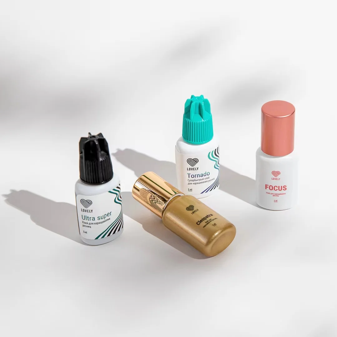 Lovely Eyelash Glue Cleopatra For Makeup Lash Cluster Tray Extension Wholesale Lovely Extensions ...