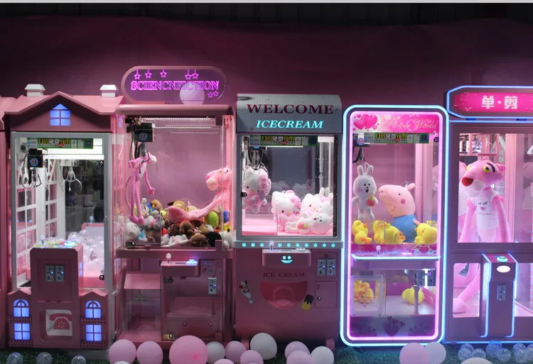 Big Claw Machines 2 Player Doll Catching Machine Joystick Arcade Crane ...