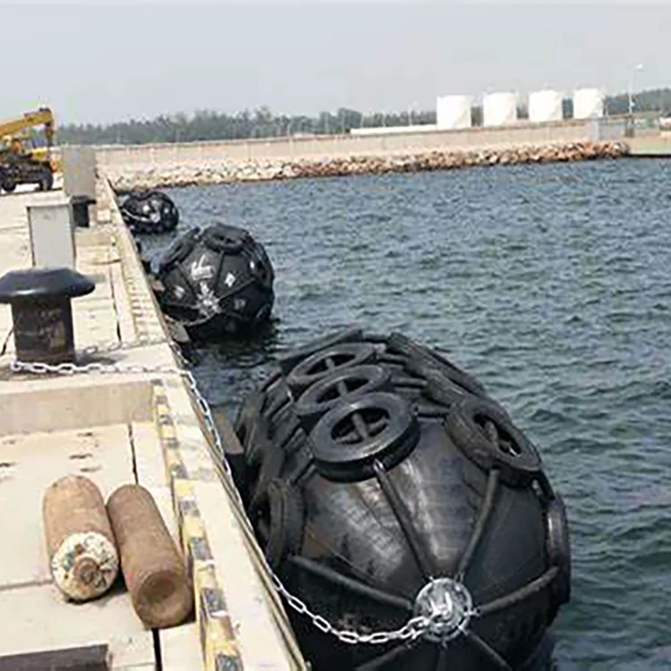 Ship Berthing Inflatable Rubber Fender Port Marine Mooring Dock Bumper ...