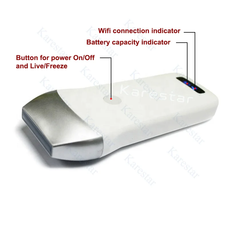 K-wp200 Wifi Handheld Portable Ultrasound Linear Probe Wireless Probe ...