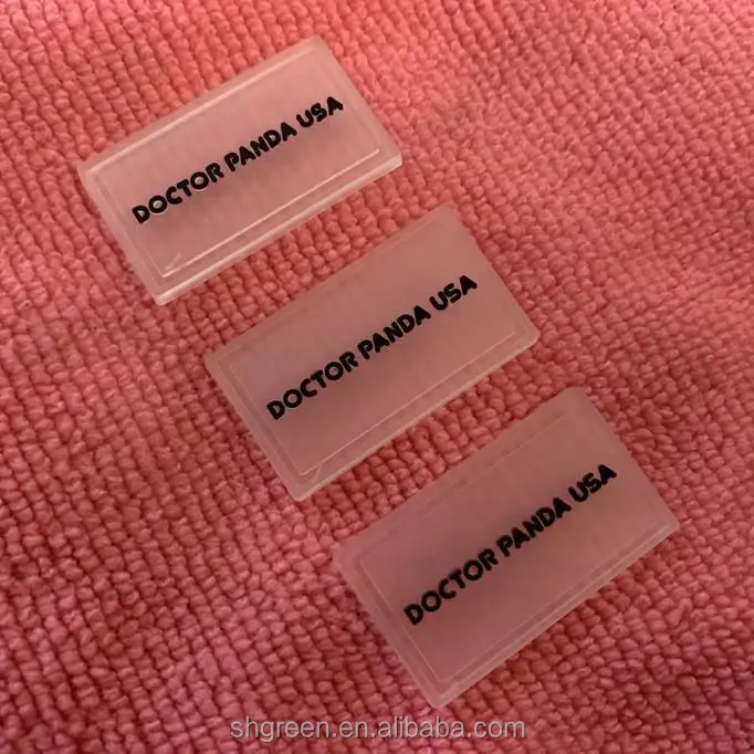 2021 Soft Clear Pvc Rubber Label,Brand Name Rubber Label For Uniform ...