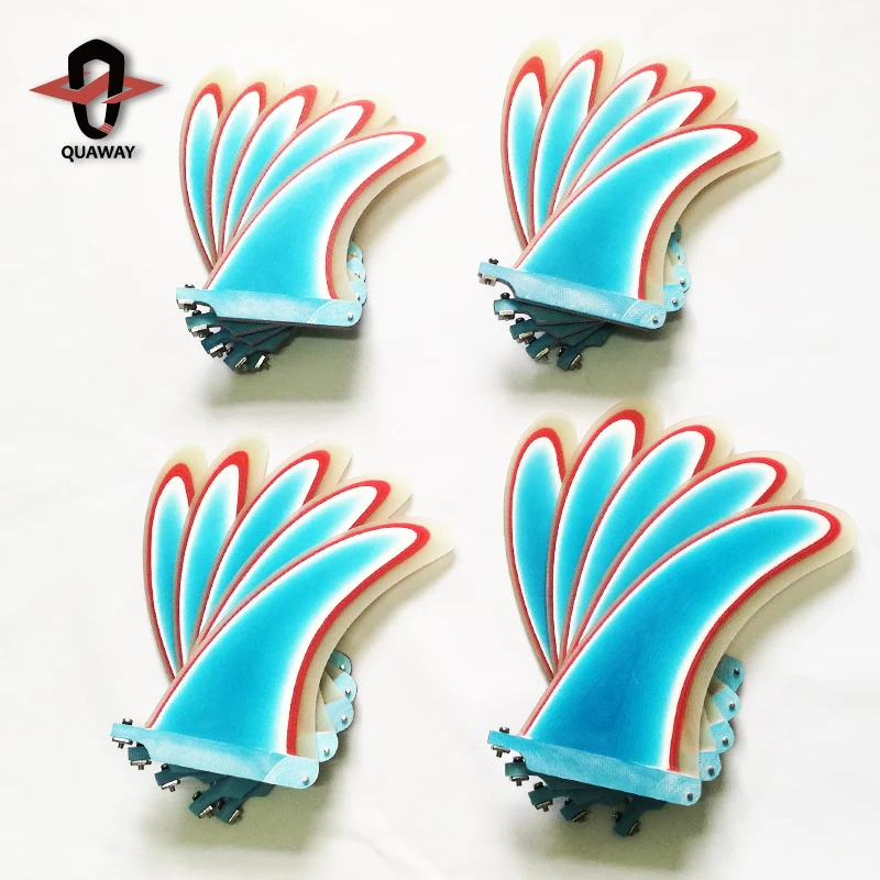 Customizable Multi-Layered Fiberglass Longboard Fins Good Quality SUP ...