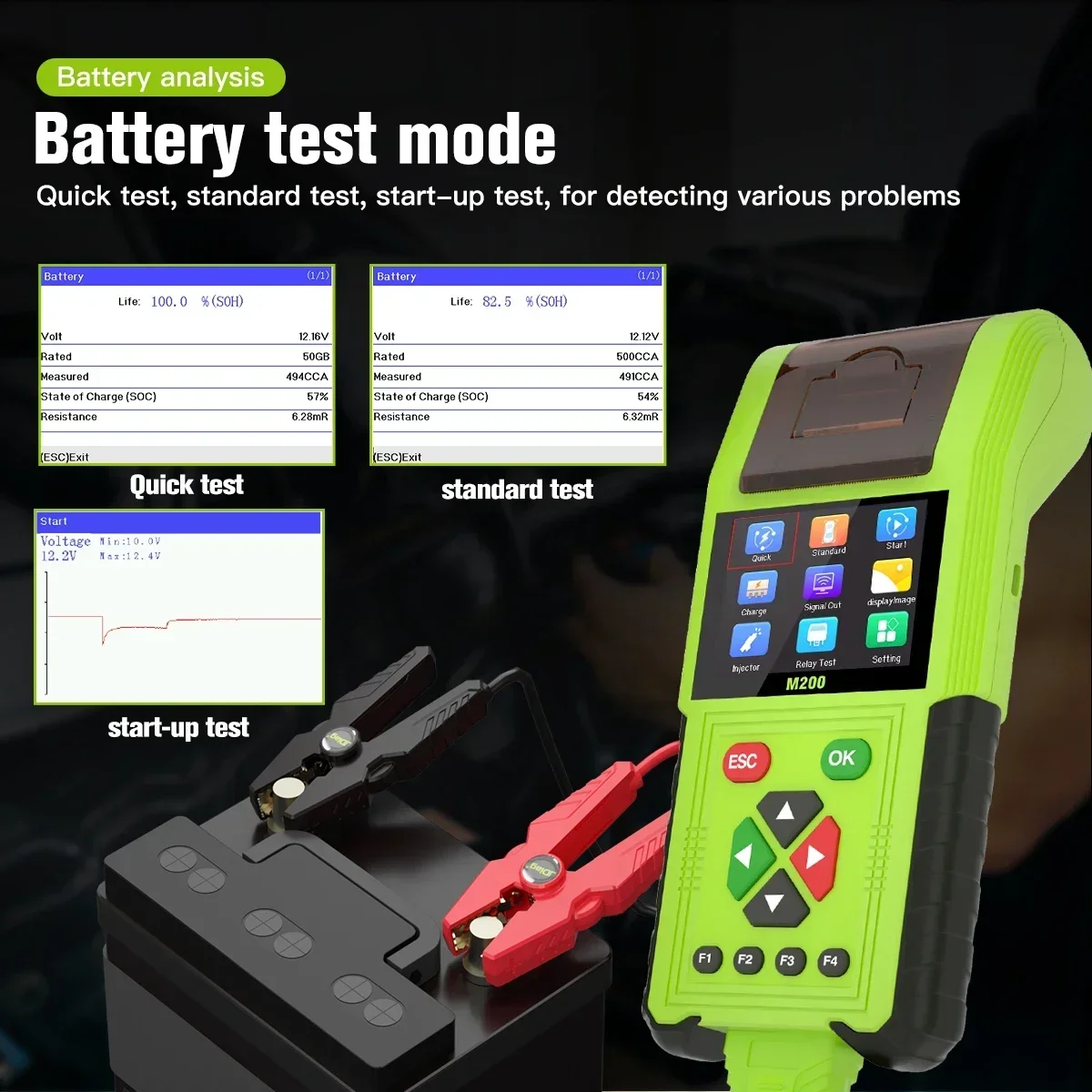 A+ Jdiag M200 Motorcycle Diagnostic Obd2 Scanner Moto Fault Code Reader ...
