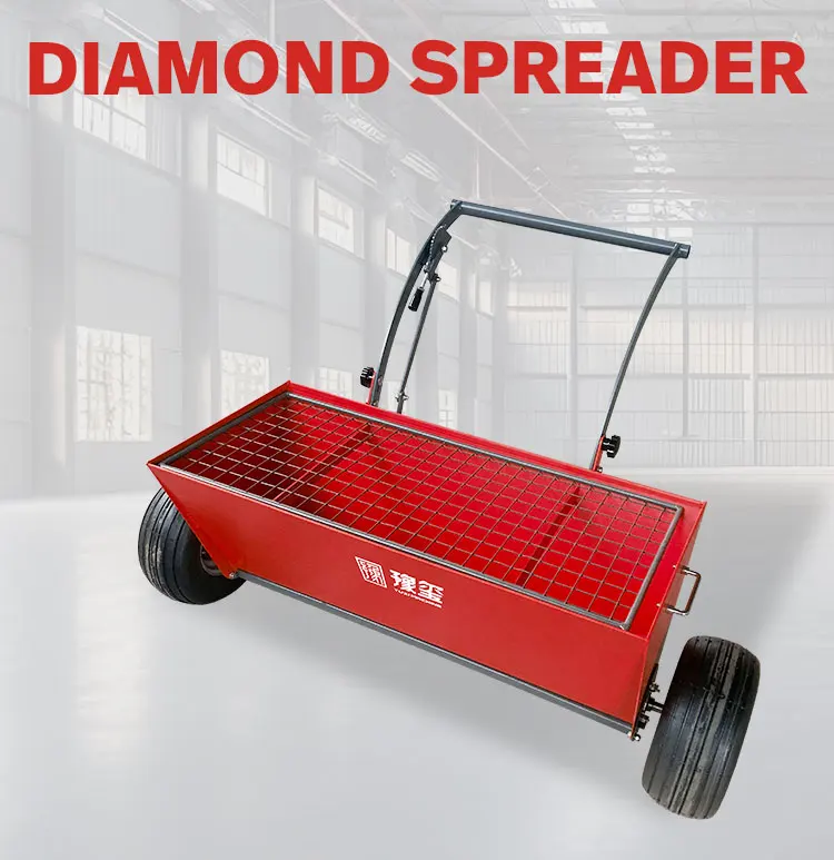Hand-pushed Concrete Spreader for Pavers - High Efficiency
