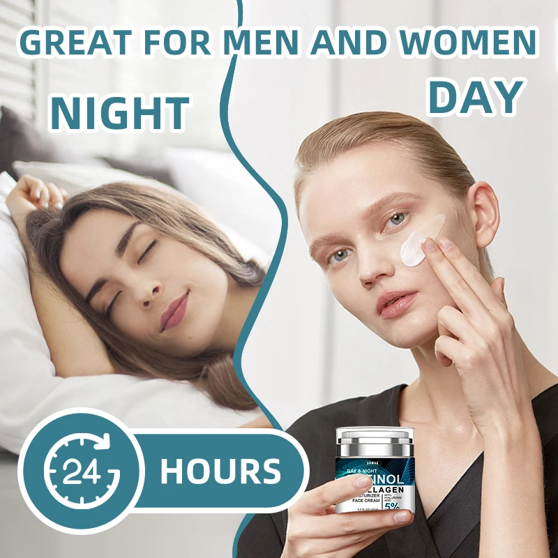 Sumax 50ml Retinol Cream - Anti-Aging Moisturizer with Collagen for Day ...