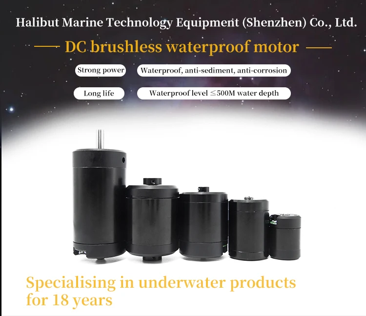 Factory Sale Various Iron Electric Thruster Underwater Motor For Rov ...