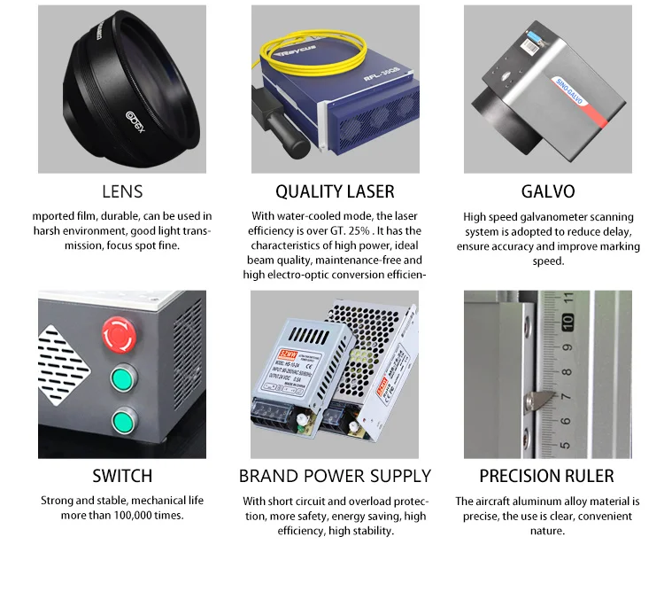 M&Z Desktop Mini Galvo Scanner Align System - 20W/30W/50W