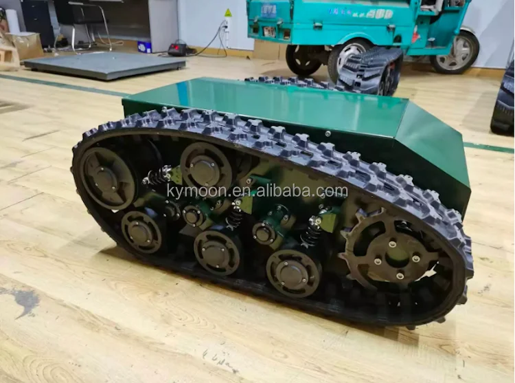 Customized Rubber Tracked Chassis - All Terrain Platform