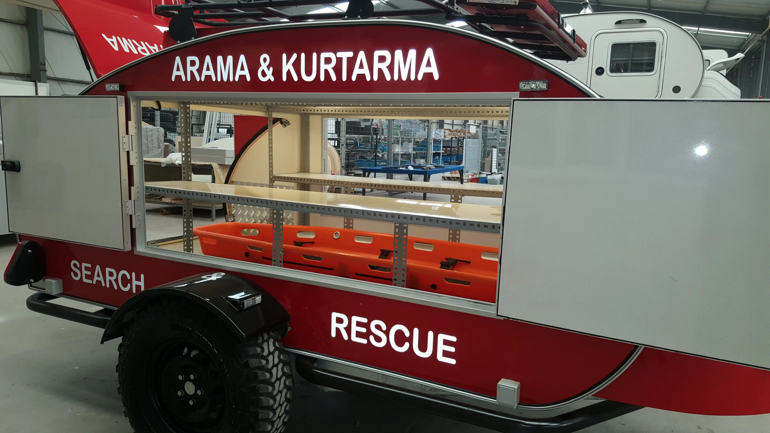 Engineering Emergency Vehicle 4*4 Pickup Caretta Pickup Road Rescue ...