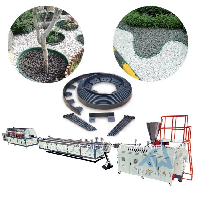 Pe Lawn Separation Strip Grass Barrier Plastic Grass Edging Border ...