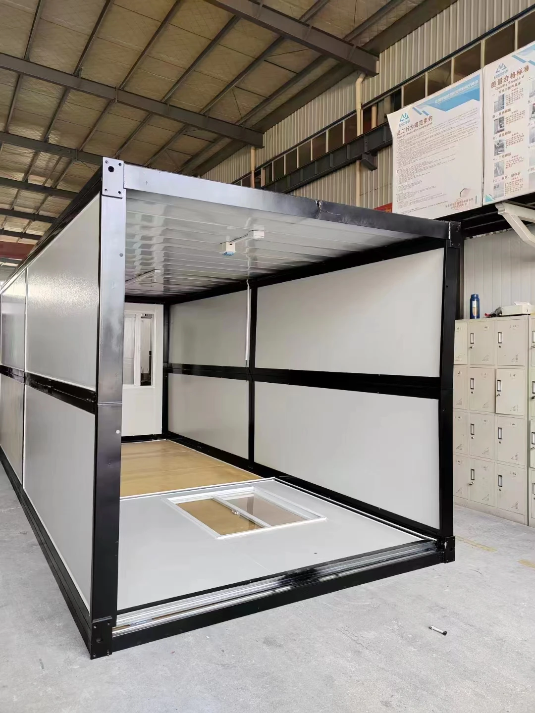 20ft 40ft Extended Foldable Prefab Container Homes/40ft Folding Living Container/expandable ...