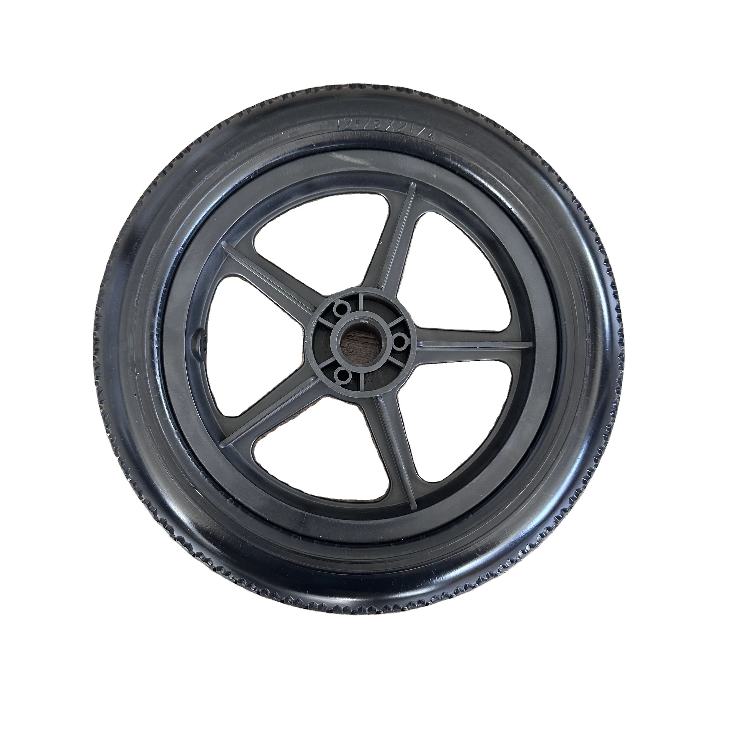 Alibaba.com: 12 Inch Plastic Spoke Baby Stroller PU Wheel, Puncture ...
