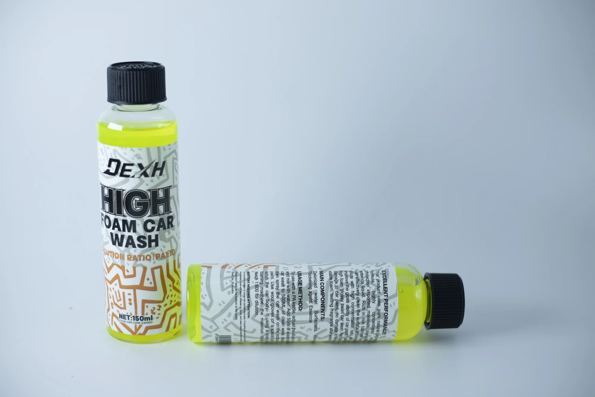 Free Sample 150ml High Foam Car Wash Concentration Cleaning Soap For ...