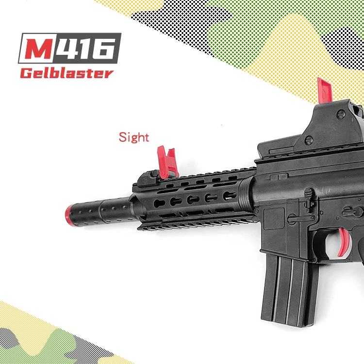 Mini M4a1 Rechargeable Gel Blaster Electric Toy Guns Pistolet Splatter ...