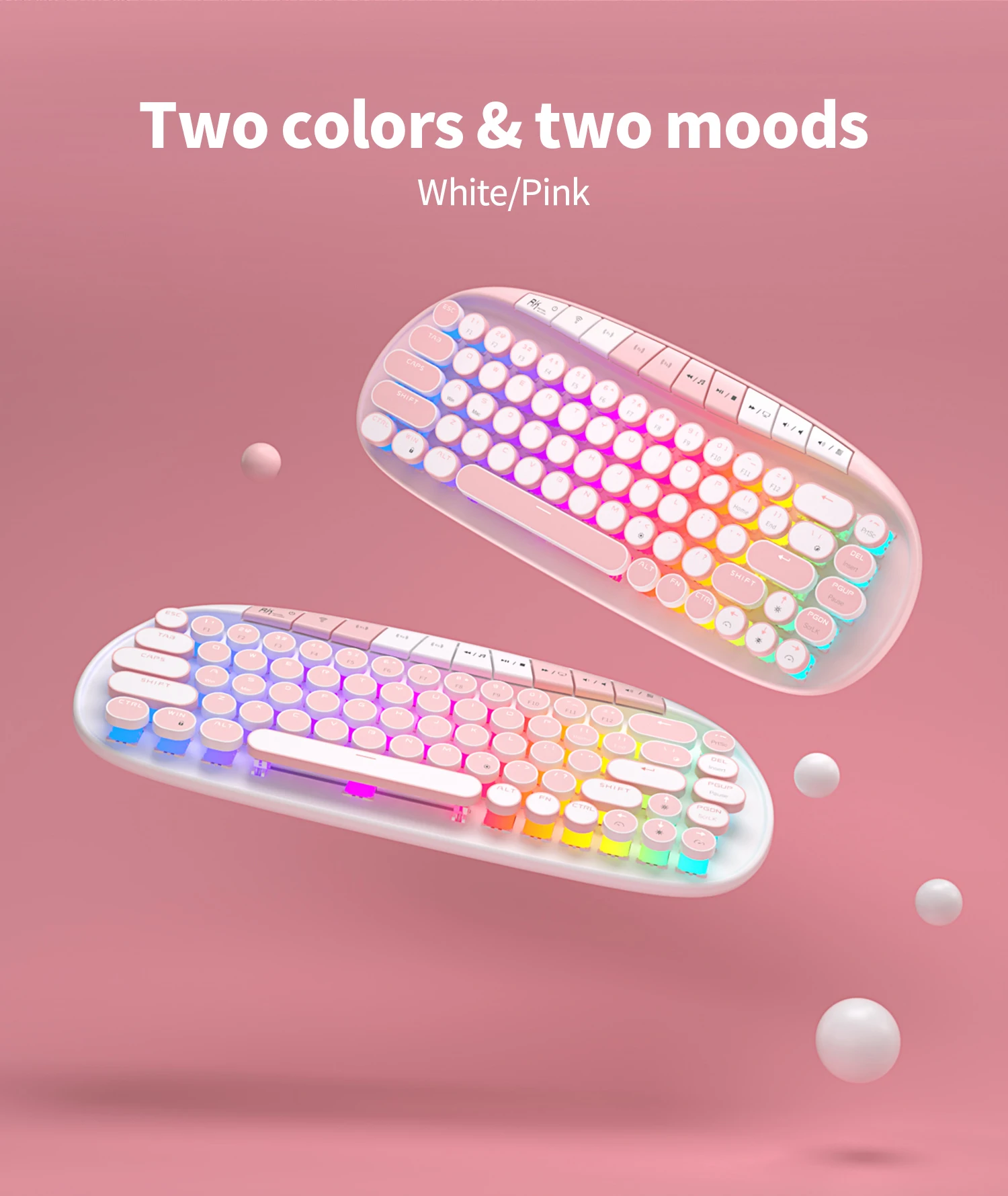 Royal Kludge RK Gaming Keyboard - 68 Key Mechanical Bliss