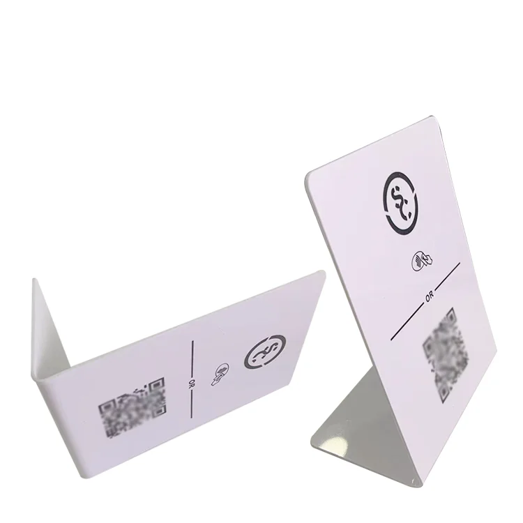 Custom Programmable QR Code Printed RFID Business Card
