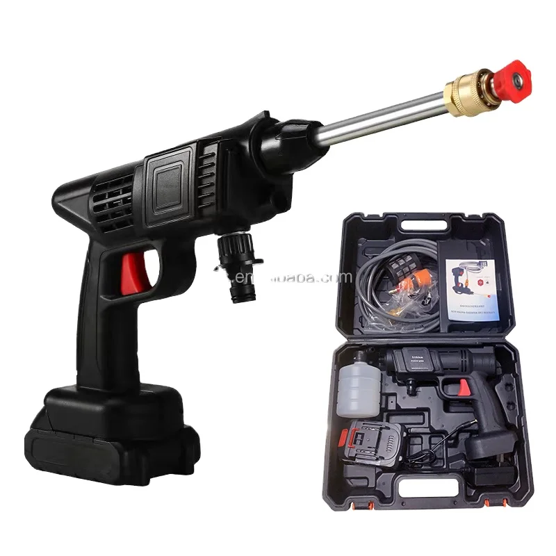 High Pressure 24v Portable Wireless Lithium Battery Washing Machine ...