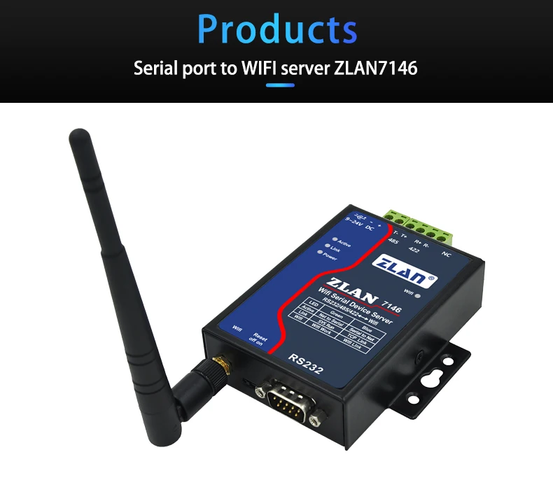 Industrial Modbus Gateway Serial Port Rs485 To Wifi Converter - Buy ...