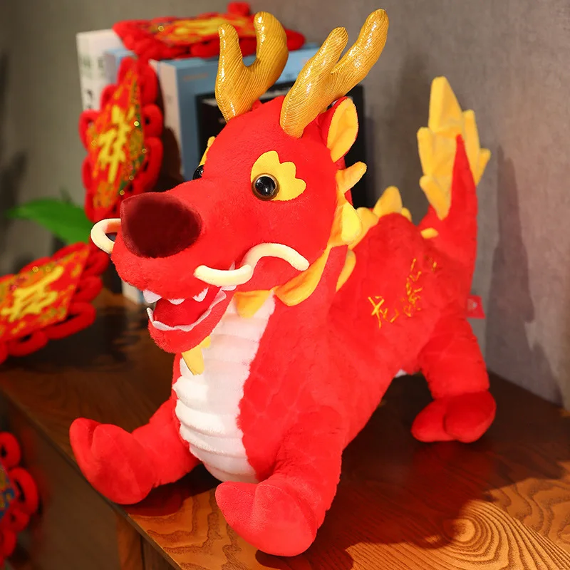 Lucky Dragon Plush Toys - Perfect Gift for Chinese New Year