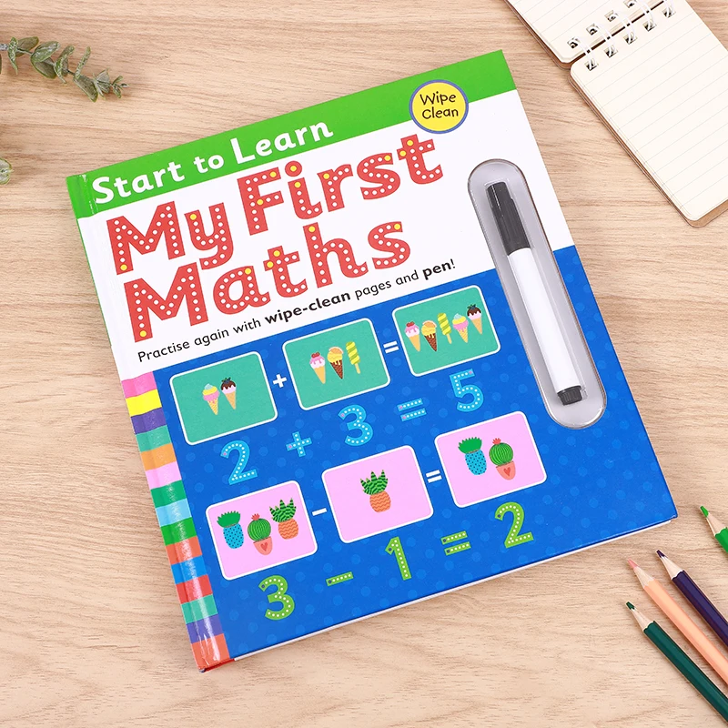 Numbers And Alphabet Educational Wipe-clean Workbook My First Learning ...