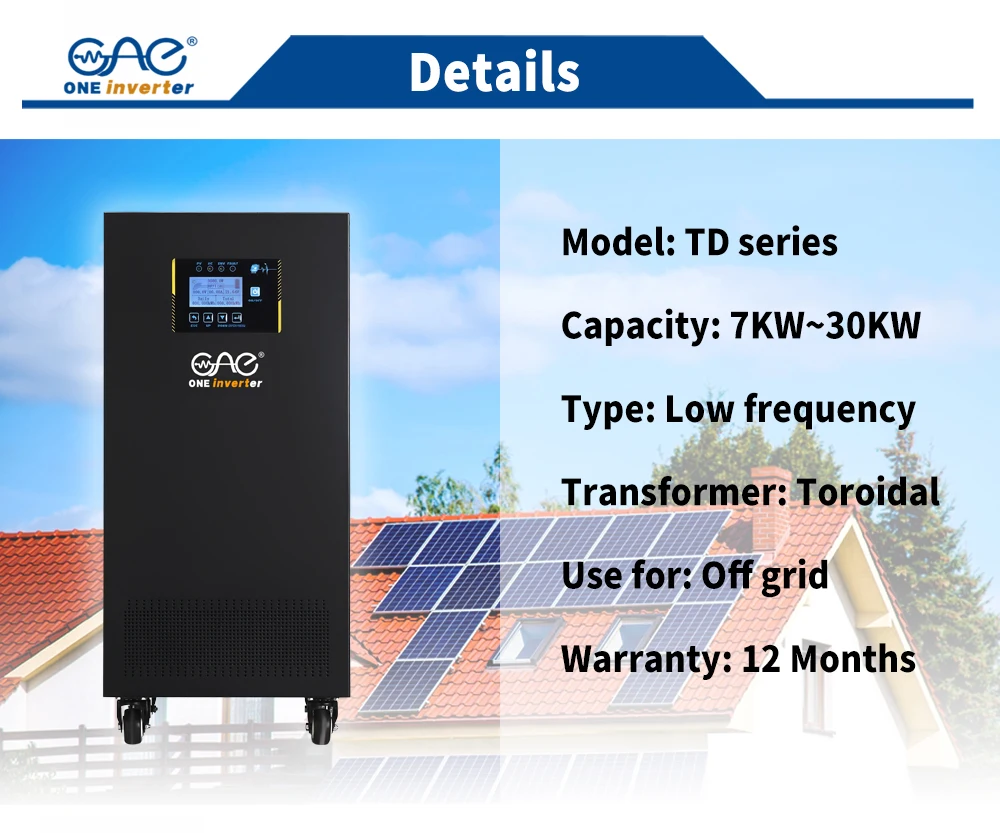 3 Phase Solar Inverter Drive 10kw 15kw 20kw 30kw 50kw 60kw 80kw 100kw ...