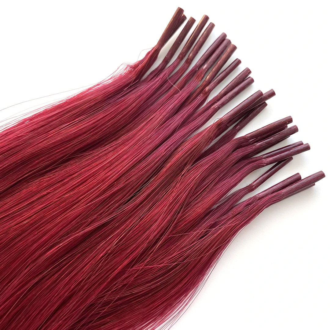 Micro Beaded Keratin Double Drawn Virgin Cuticle Aligned Human Hair I ...