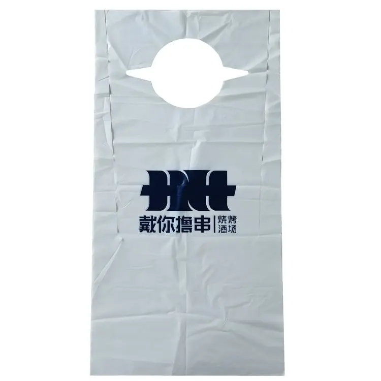 Lobster Seafood Crab Bib /disposable Pe Plastic Restaurant Bibs - Buy ...