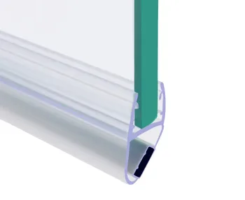 Weather Stripping Flexible Clear Shower Room Plastic Door Bottom ...