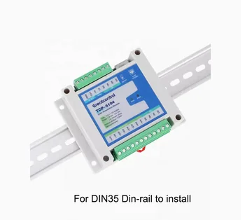 4ch Analog Input To Ethernet Data Acquisition Module Voltage 0-5v Converter Modbus Tcp - Buy 4ch ...