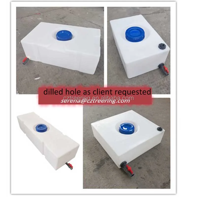 80L Rectangular Rotomolding Portable Plastic Dosing Tank