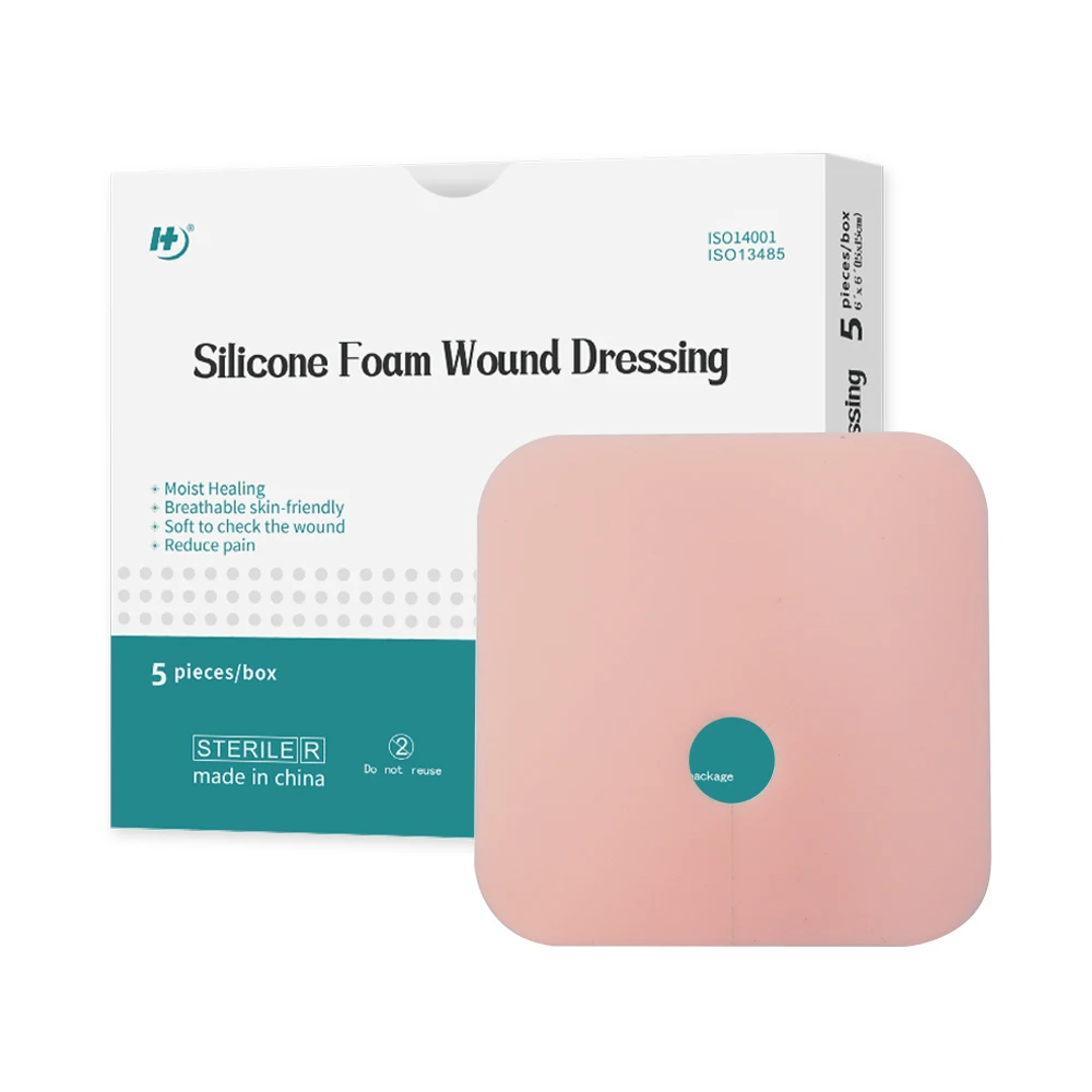 Tracheostomy Fixation Dressing, Trummed Foam Tracheostomy Dressing ...
