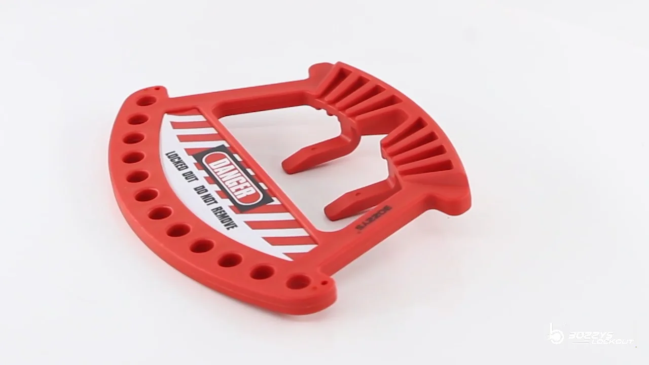 Holds Up To 12 Padlocks Safety Padlock Caddy For Safety Lockout-tagout ...