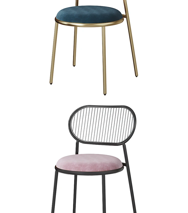 Kitchen Patio Balcony Hotel Cafe Restaurant Bar Metal Frame Chair ...